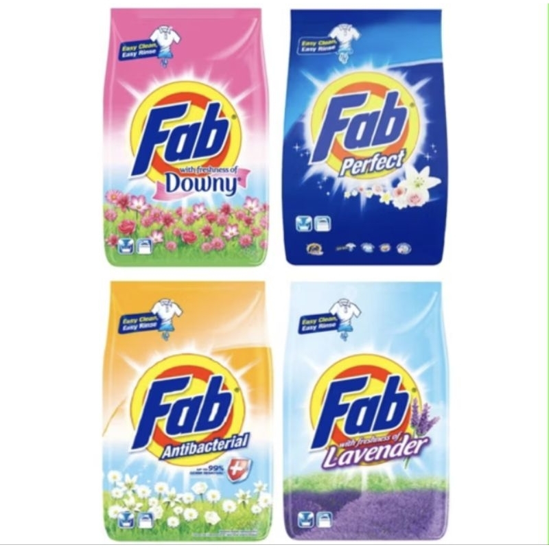 Fab Detergent Powder 3kg *1 pack* | Shopee Malaysia