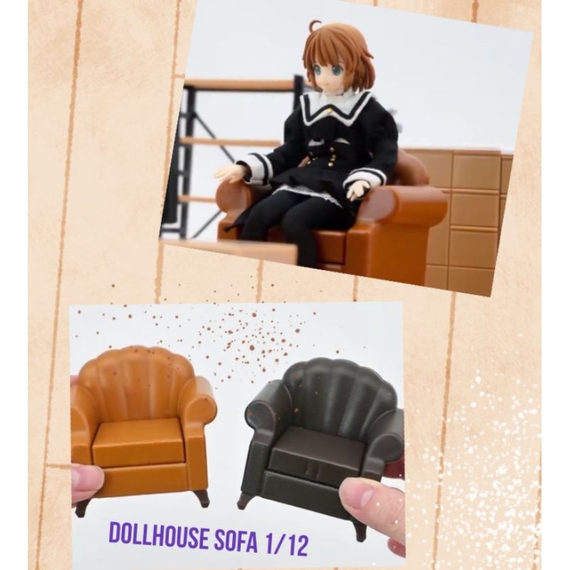 Dollhouse mini sofa / coffee table (Daiso product) | Shopee Malaysia