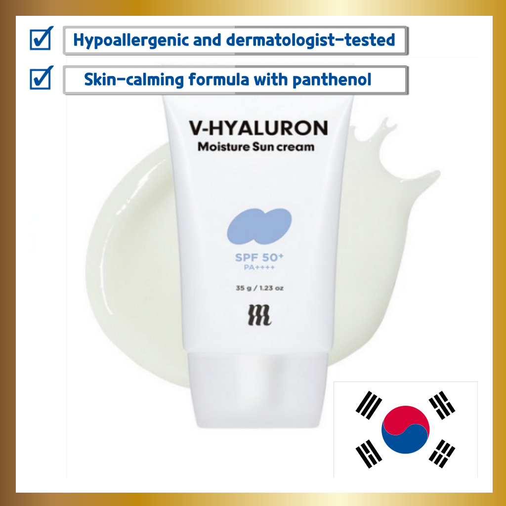 [MERZY] V Hyaluronic Moisture Sunscreen SPF50+ PA++++, 35g (1 Piece ...