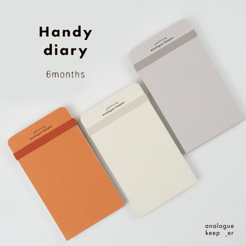 Analogue Keeper NEW Handy Diary 6 Month | Shopee Malaysia