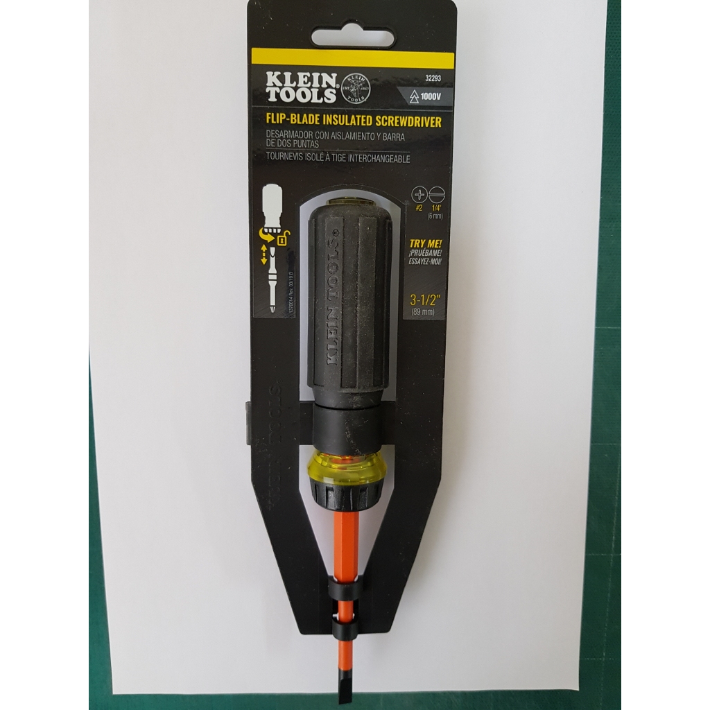 Klein Tools Flip-Blade Insulated Screwdriver -32293 | Shopee Malaysia