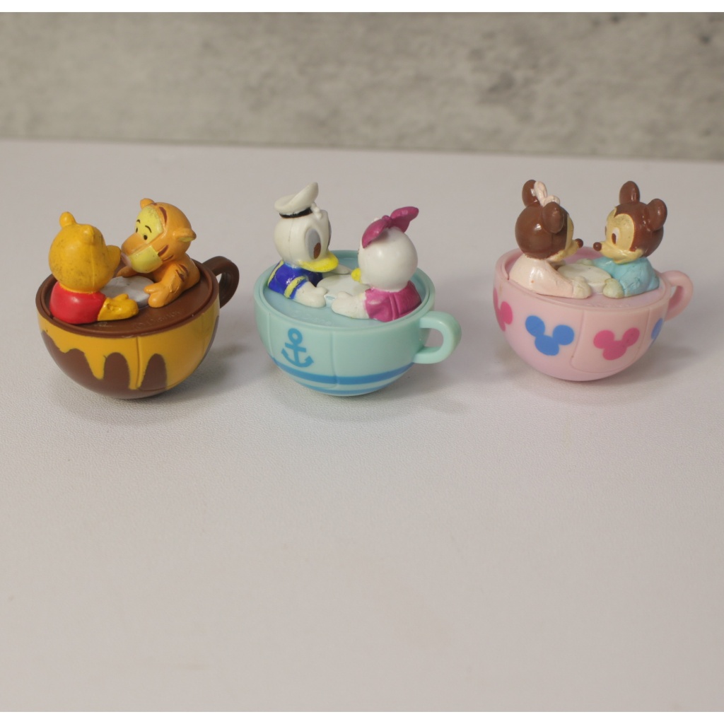 Disney Carousel Cup Weeble Wobble Roly Poly Winnie The Pooh Mickey ...
