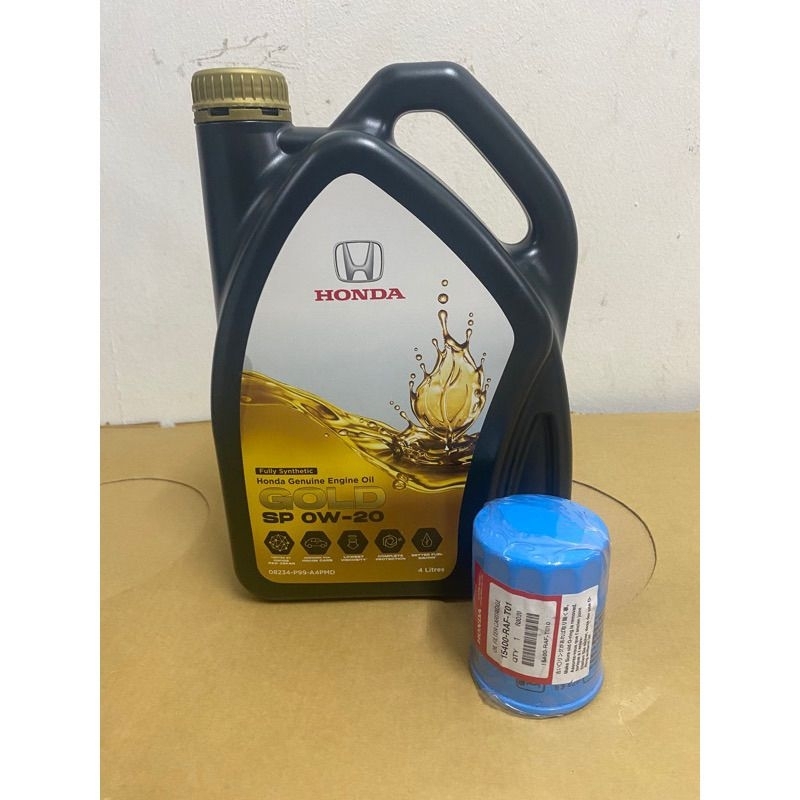 HONDA GENUINE ENGINE OIL 4L SP 0w20 FULLY SYNTHETIC ENGINE OIL | Shopee ...