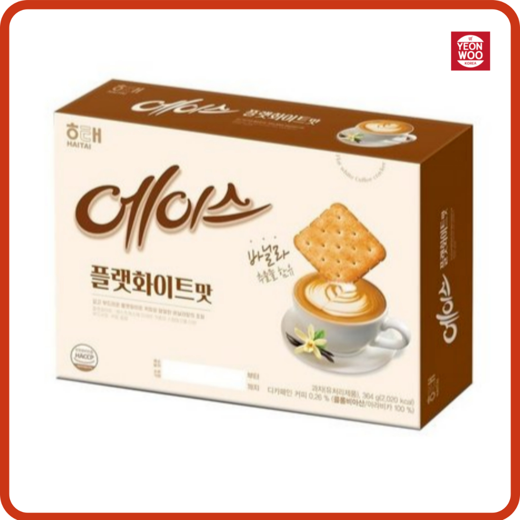 Haitai ⚡ New⚡ Ace Flat White Flavor Cracker 364g | Shopee Malaysia