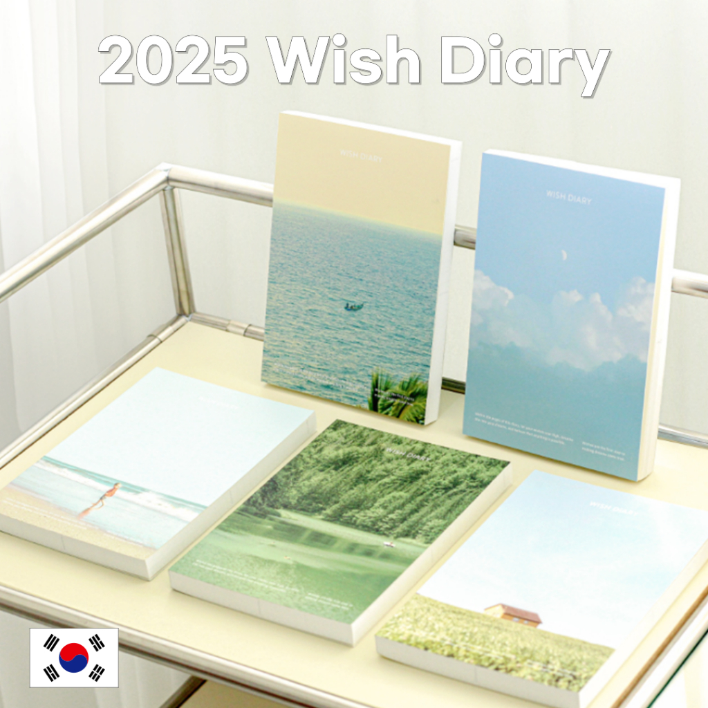 2025 Wish Diary Ver.10 by DASH&DOT - Minimalist Planner, Yearly ...