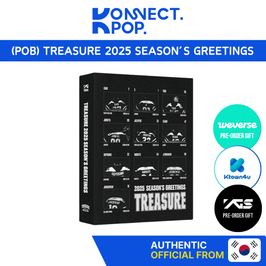 (POB) TREASURE 2025 SEASON’S GREETINGS | Shopee Malaysia