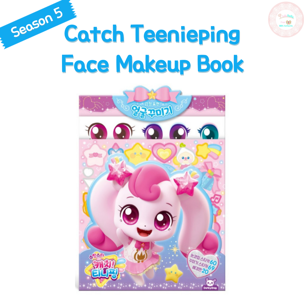 Season 5 Shooting Star Catch Teenieping Face Makeup Play Book with ...