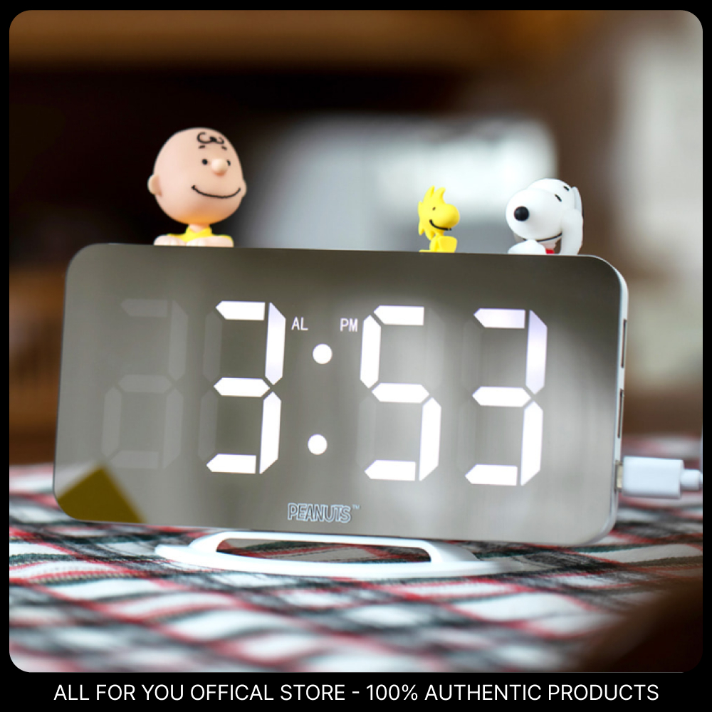 [SNOOPY] LED Digital Alarm Desk Clock | Shopee Malaysia