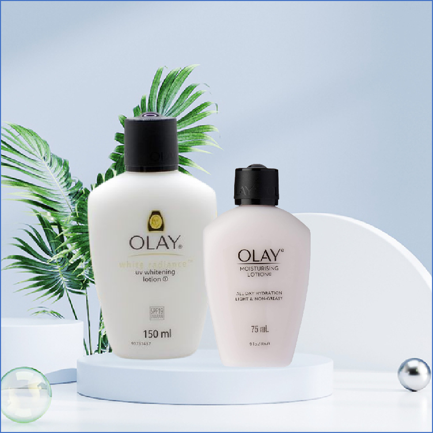 Olay White Radiance UV Whitening Lotion SPF 19 UVA UVB Sun Protection 150ml Olay Moisturizing ...