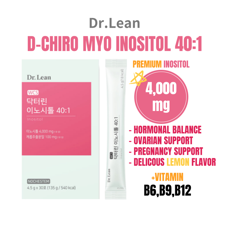 Dr.Lean D-Chiro Myo Inositol 40:1 4000mg 4.5g x 30sticks - hormonal ...