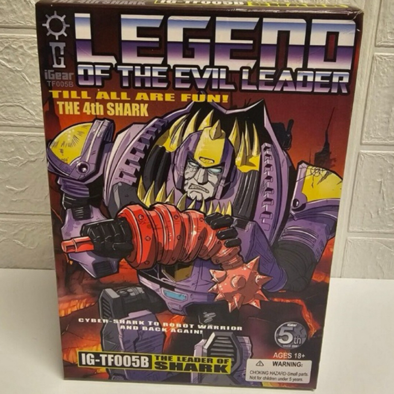 Transformers IG-TF005B The Leader Of Shark | Shopee Malaysia