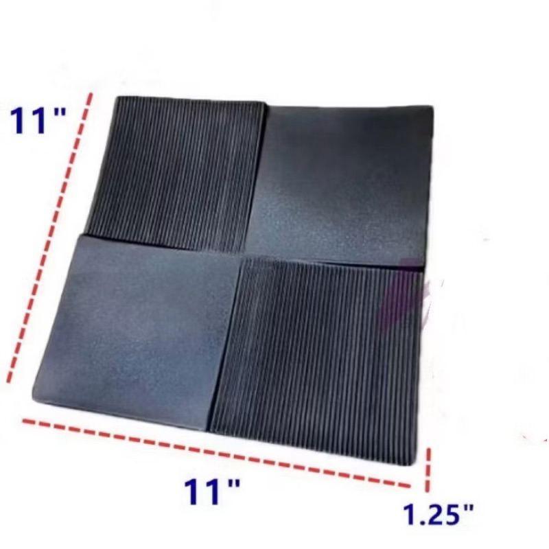 100% Melamine Matt Black Japanese Square Plate Dinner Dish Serving ...