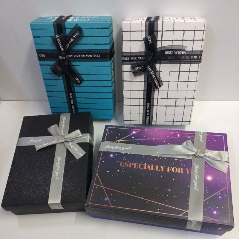 Gift box Kotak hadiah bouquet box surprise box cenderahati present box ...