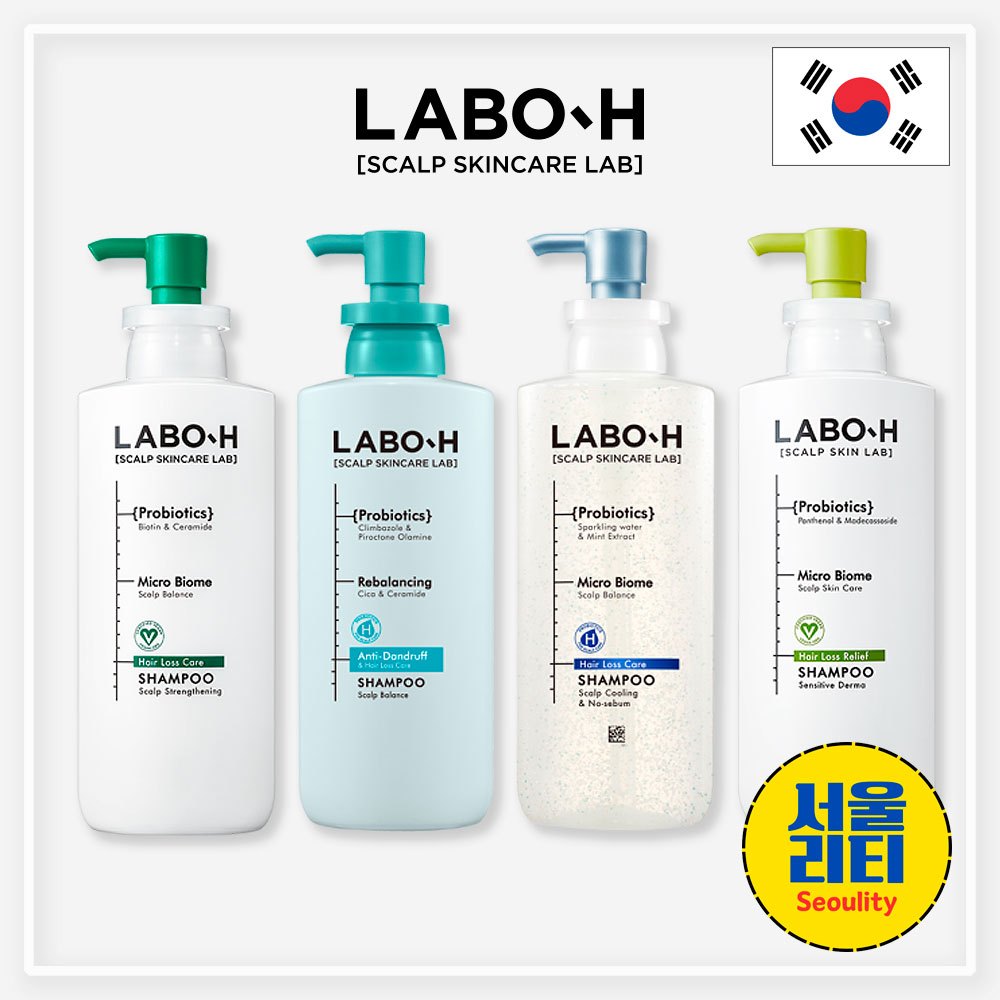LABO H Hair Loss Symptom Relief Shampoo 400mL｜Scalp Strengthening / For ...