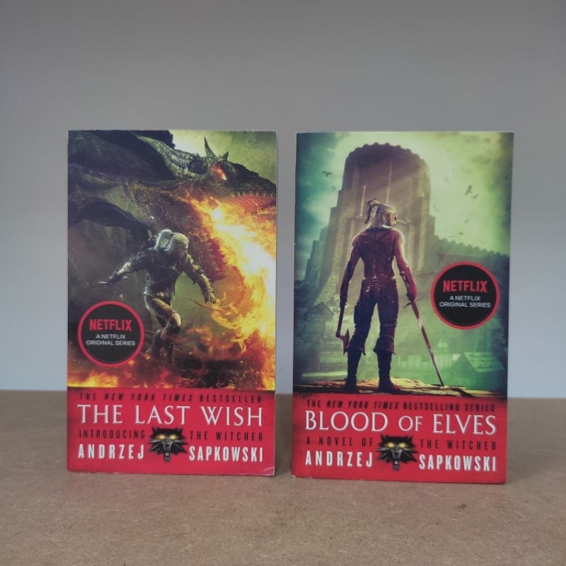 Witcher Novels - Andrej Sapkowski -- leabooksmy | Shopee Malaysia
