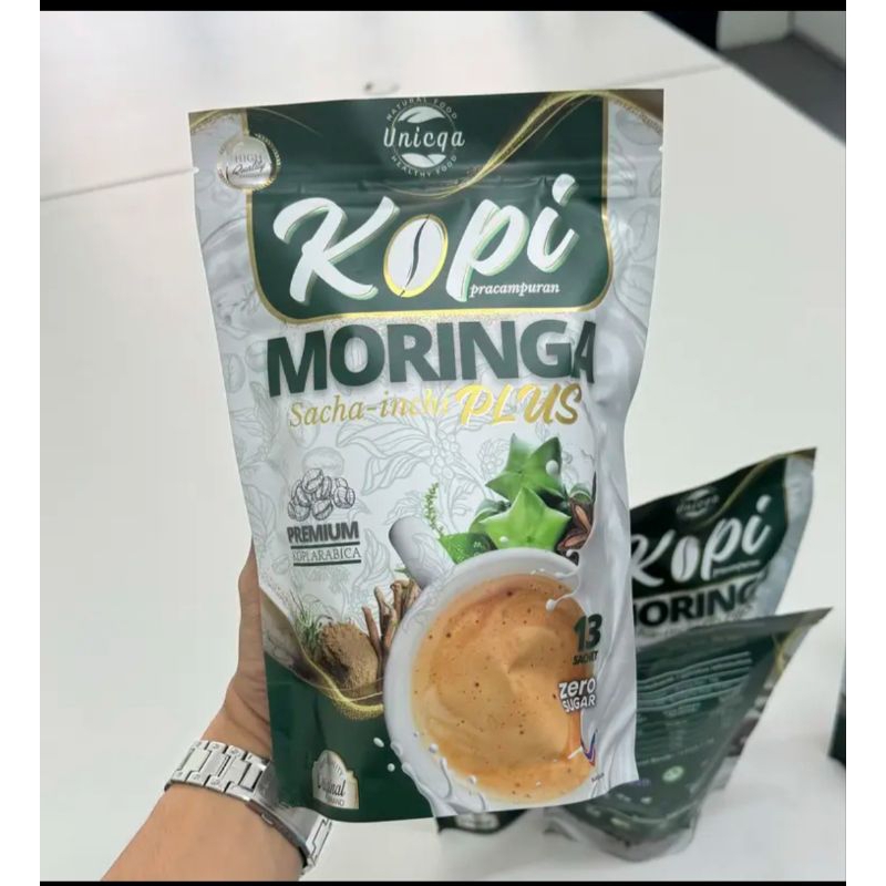 KOPI MORINGA SACHA INCHI PLUS (13 sachet) | Shopee Malaysia