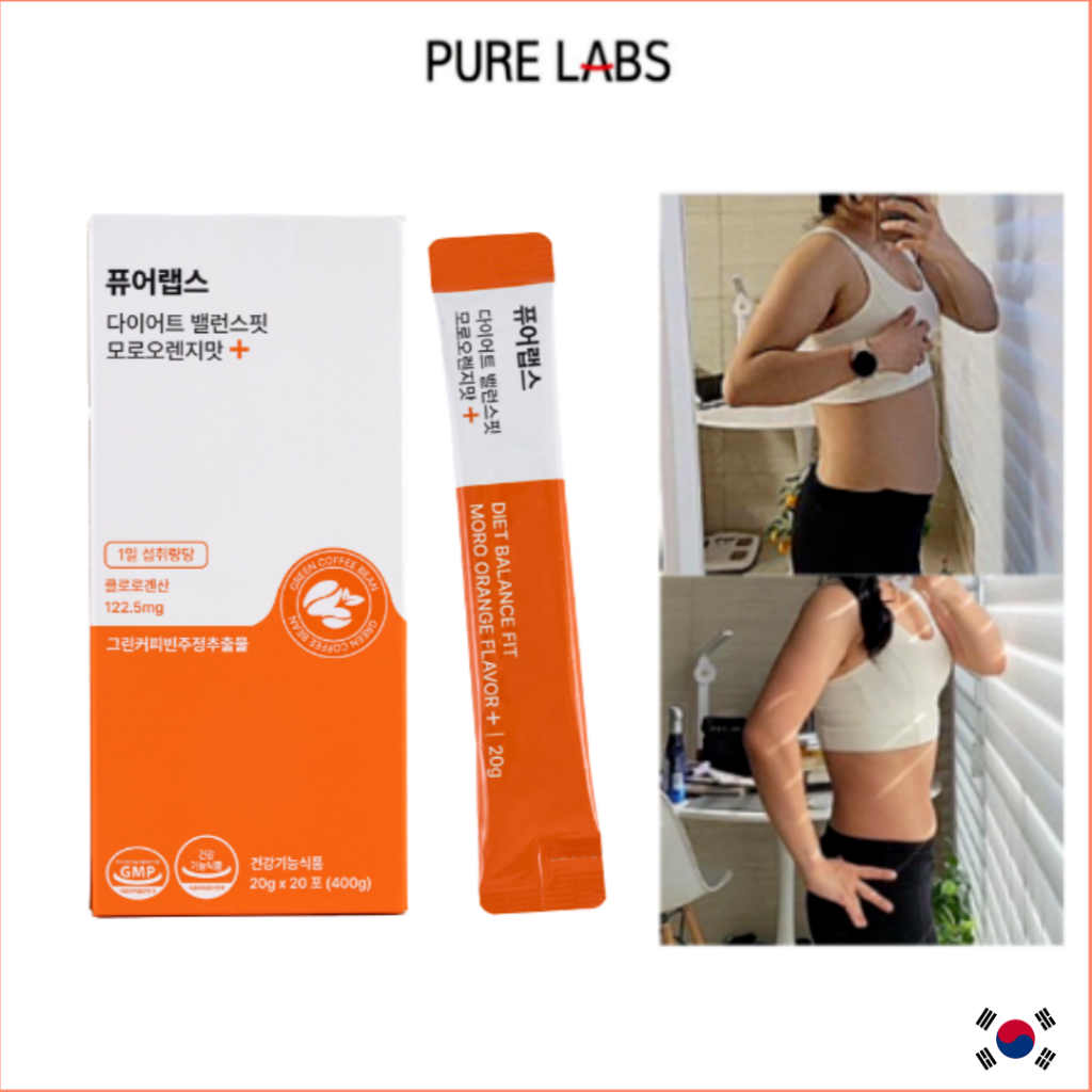 [PURELABS] Diet balance Fit Moro Orange Flavor 20g x 20ea detox body slimming fat blocker burner ...