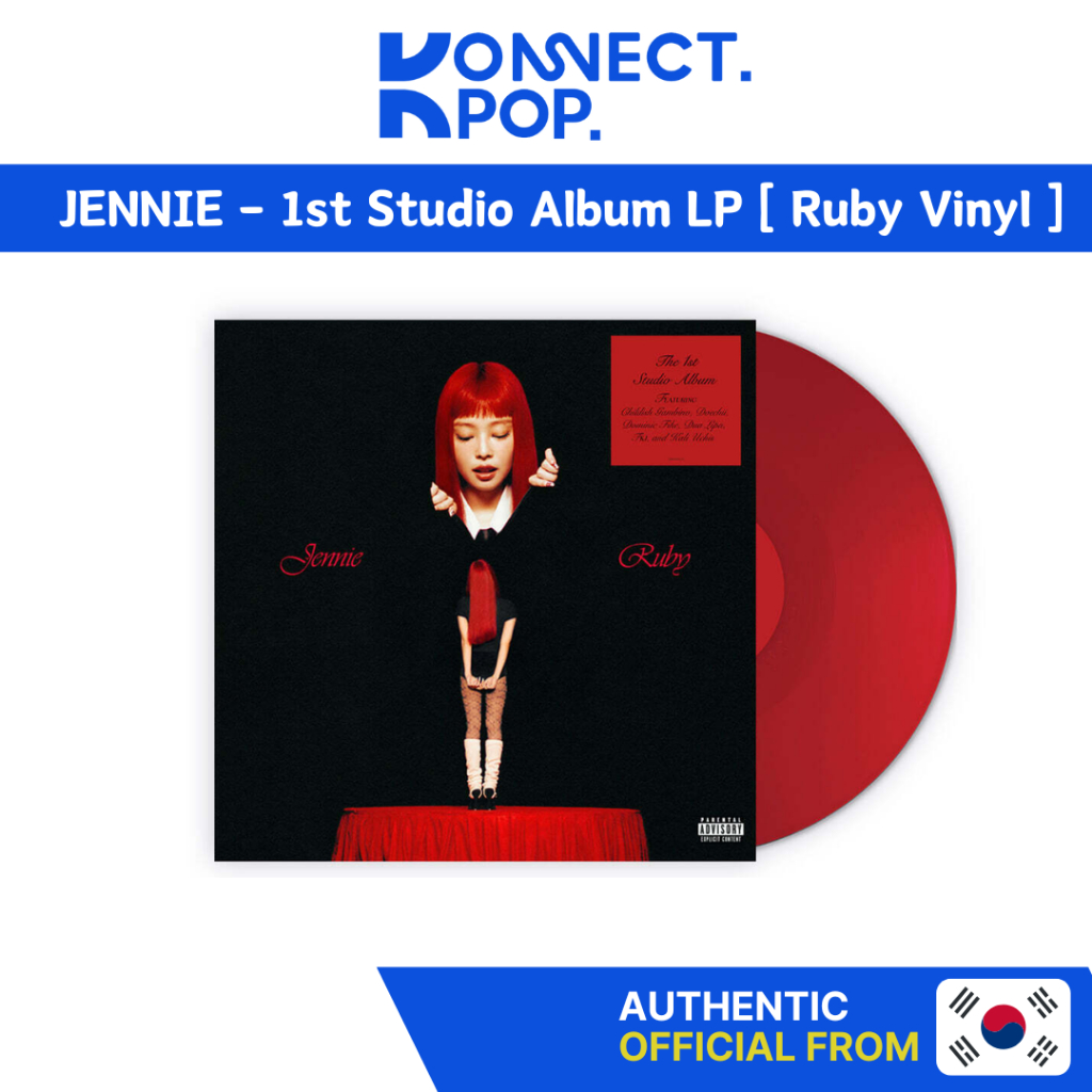 (LP ver) JENNIE - 1st Solo Album [ Ruby ] Vinyl | Shopee Malaysia