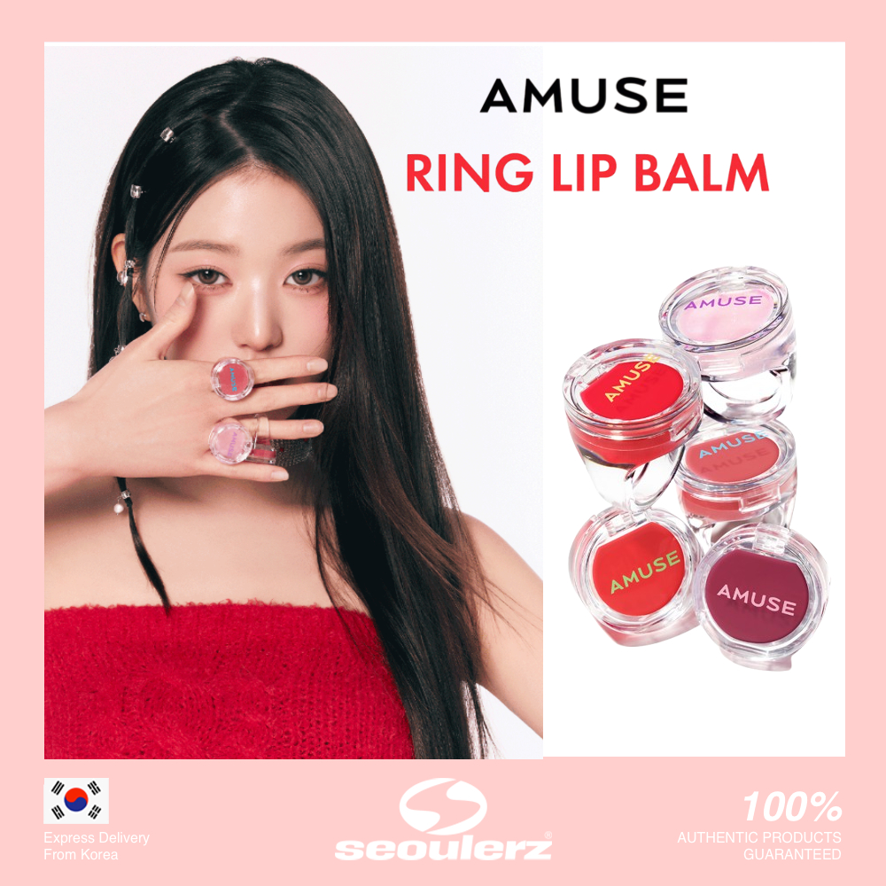 [Amuse] Ring Lip Balm 5 Colors | Shopee Malaysia