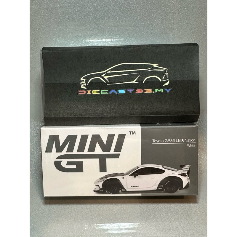 MINI GT 769 TOYOTA GR86 LB ★ NATION WHITE | Shopee Malaysia