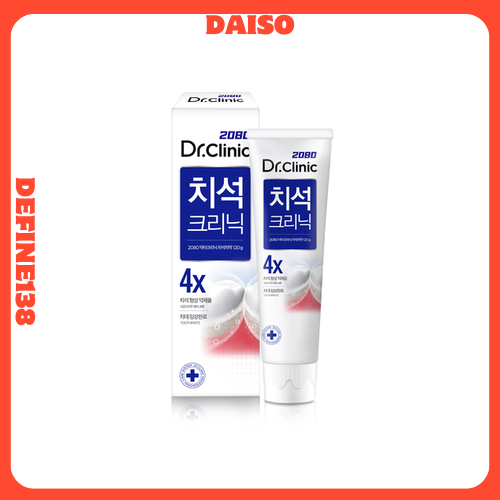 Daiso 2080 Dr. Clinic Tartar Control Toothpaste – 120g | Shopee Malaysia