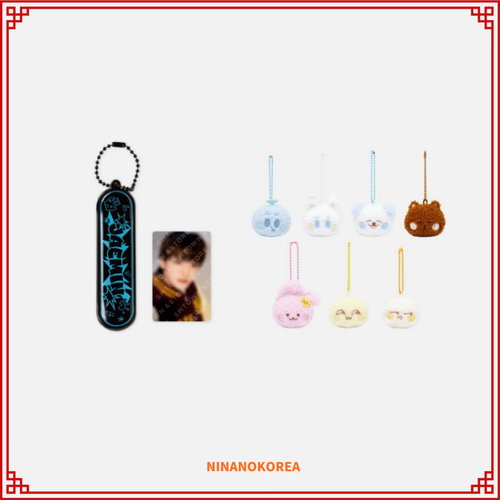 NCT DREAM 2024 WORLD TOUR FINALE SKATEBOARD KEYCHAIN SET / FANLIGHT ...