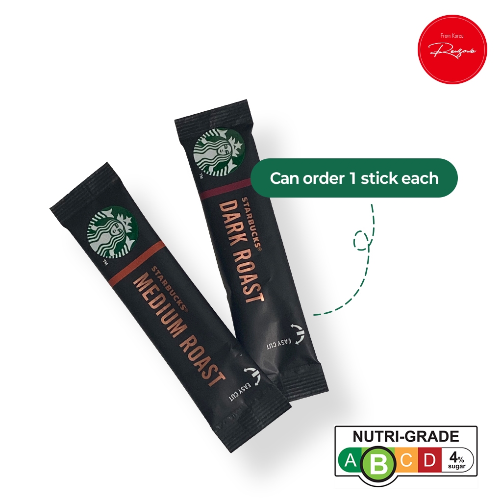 Starbucks - Medium/Dark Roast Americano(1.1g) / Instant Black Coffee ...