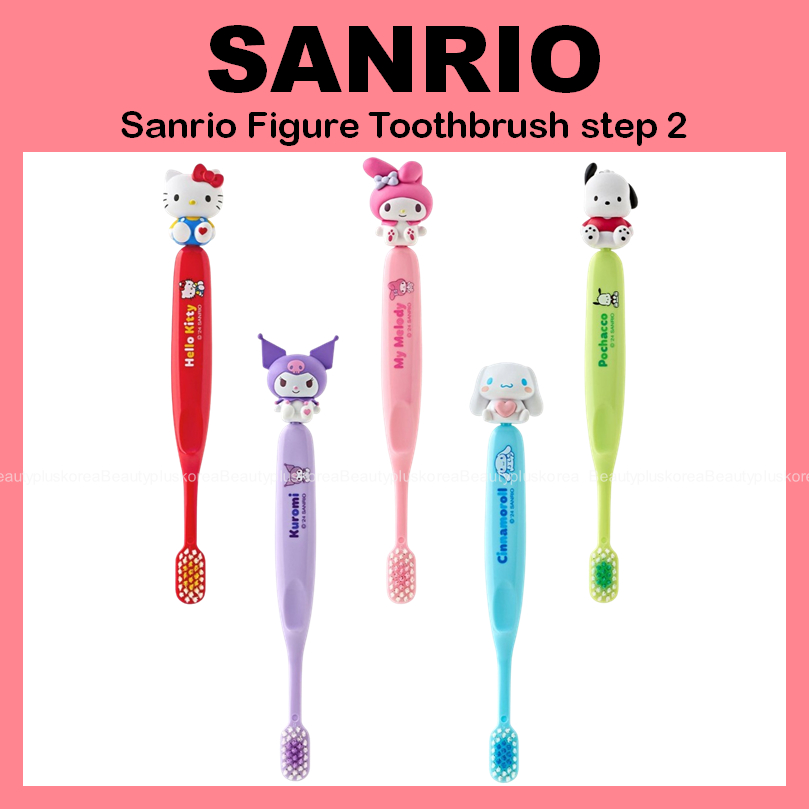 [SANRIO] Sanrio Figure Toothbrush step 2 (Kitty / Mymelody / Kuromi ...