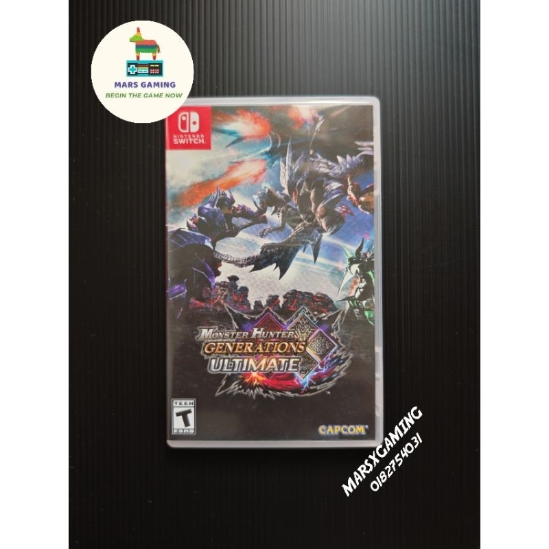 Nintendo Switch Monster Hunter Generation Ultimate MHGU Used | Shopee ...