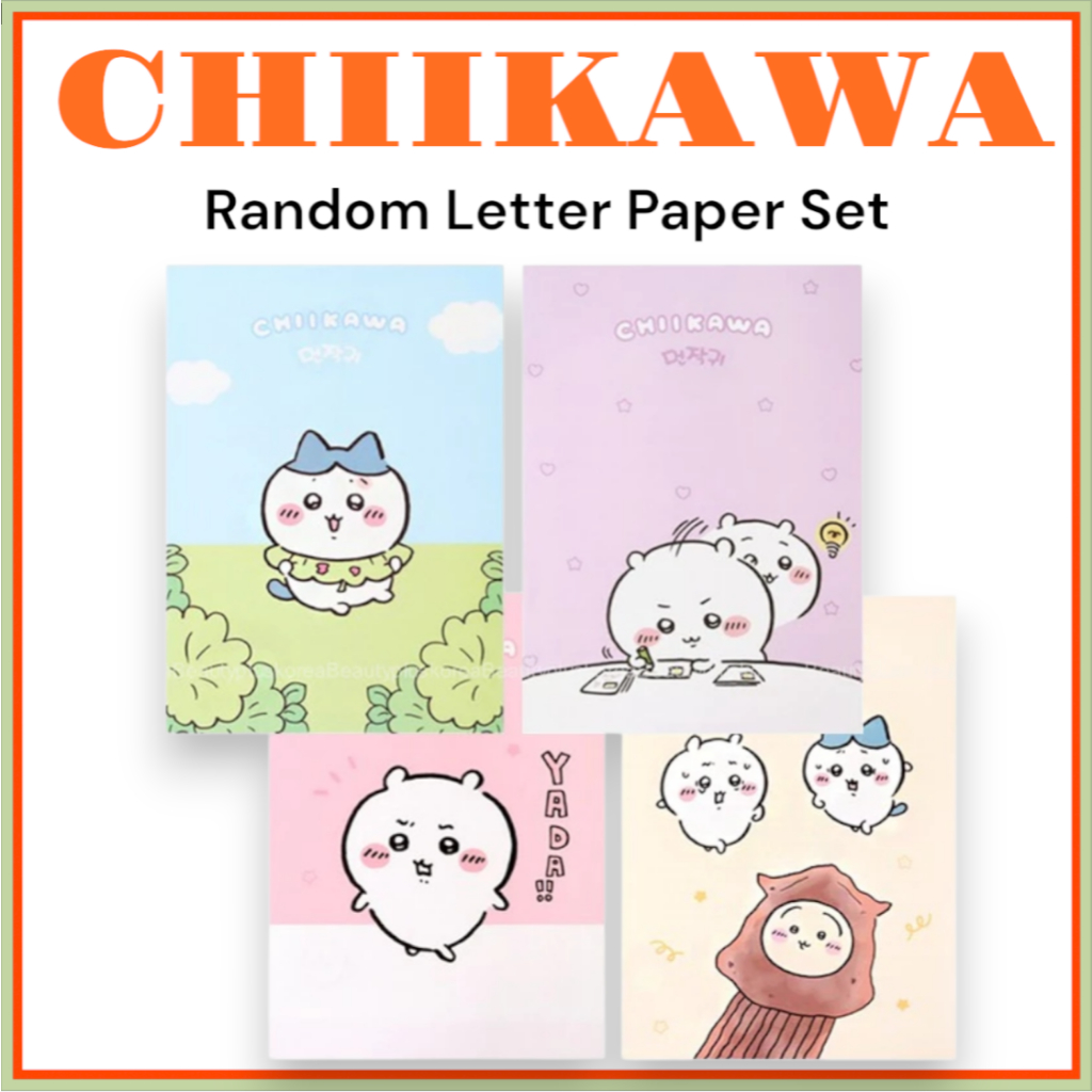 [CHIIKAWA] Random Letter Paper Set | Shopee Malaysia
