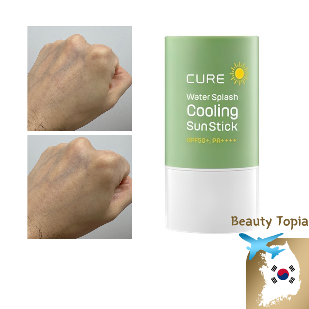 CURE Water Splash Cooling Sun Stick SPF50+ PA++++ 23g sunscreen stick ...
