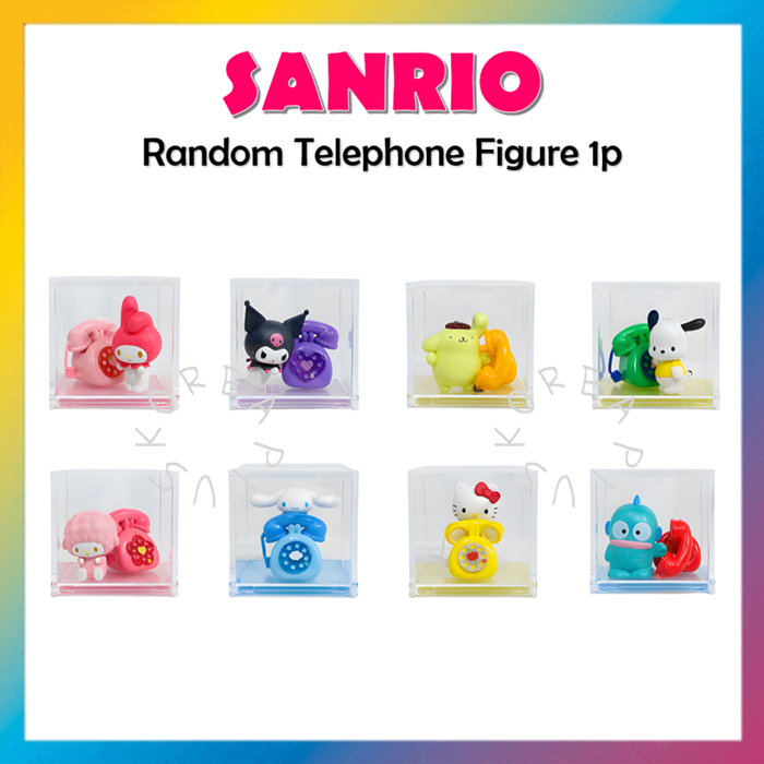 [SANRIO] Sanrio Characters Random Telephone Figure 1p | Shopee Malaysia