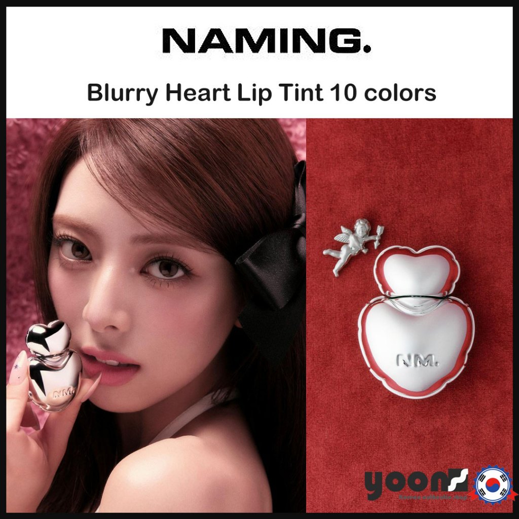 (NEW) [NAMING] Blurry Heart Lip Tint 10 colors_From Korea | Shopee Malaysia
