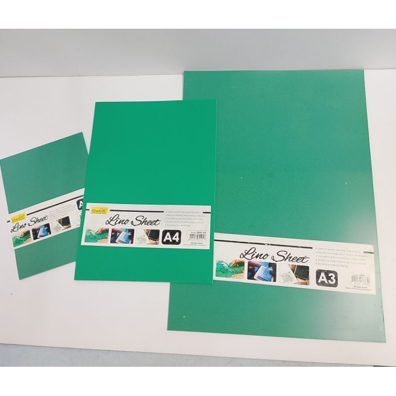 Lino sheet A5 A4 A3 Lino board for print making carving board Linoleum ...