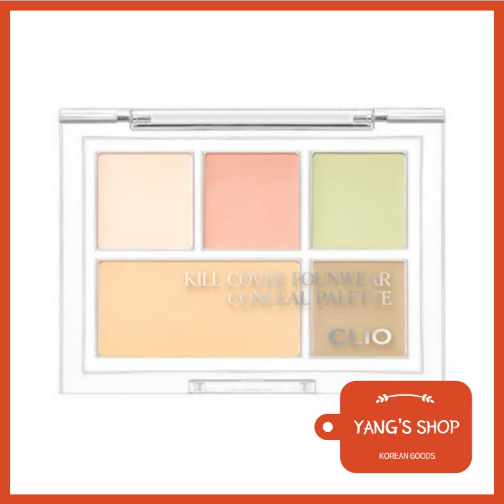 [CLIO] Kill Cover Founwear Conceal Palette 2 types / Concealer | Shopee ...