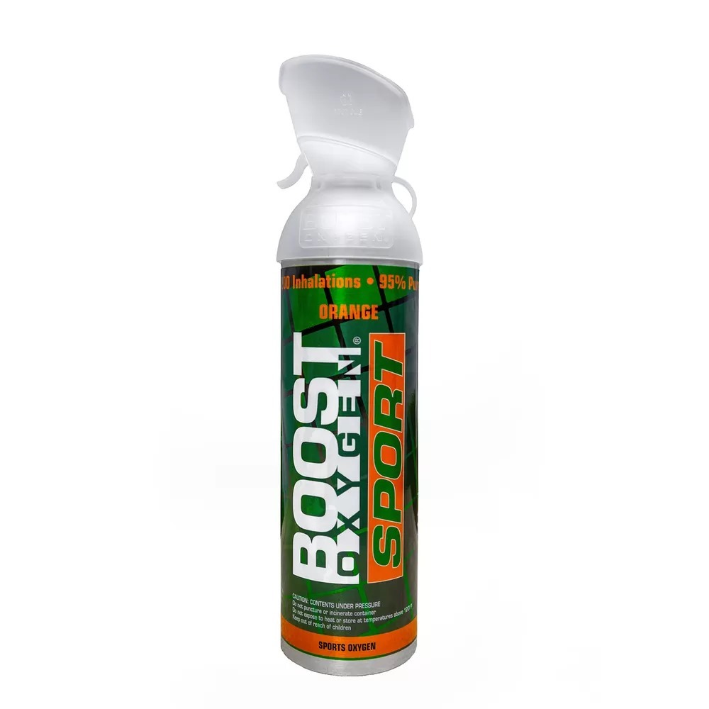 1x Boost Oxygen Large 9L (Orange) USA Oxygen canisters oxygen bottles ...
