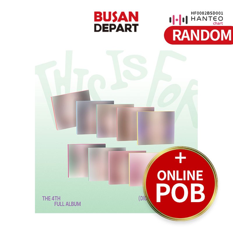 [ONLINE POB]TWICE 4TH FULL ALBUM [THIS IS FOR] DIGIPACK Ver. | Shopee Malaysia
