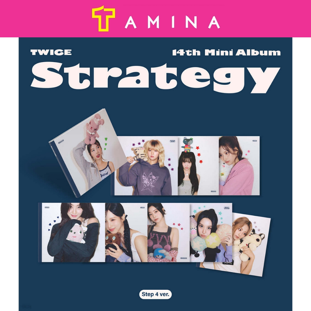(Online POB) TWICE 14th Mini Album STRATEGY Step 4 Ver. | Shopee Malaysia