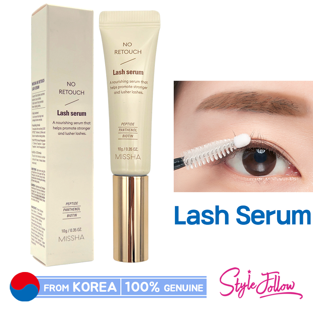 [MISSHA] No Retouch Lash Serum 10g | Shopee Malaysia