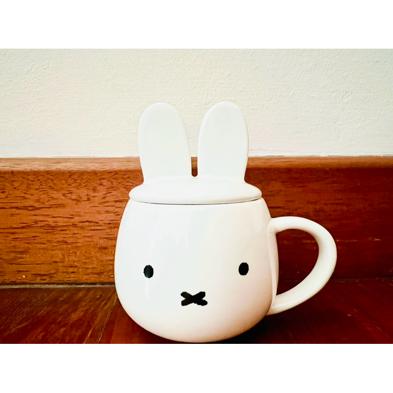 Miffy Pot Mug With Ears Cover Lid, imported from Japan (270ml) | Shopee ...