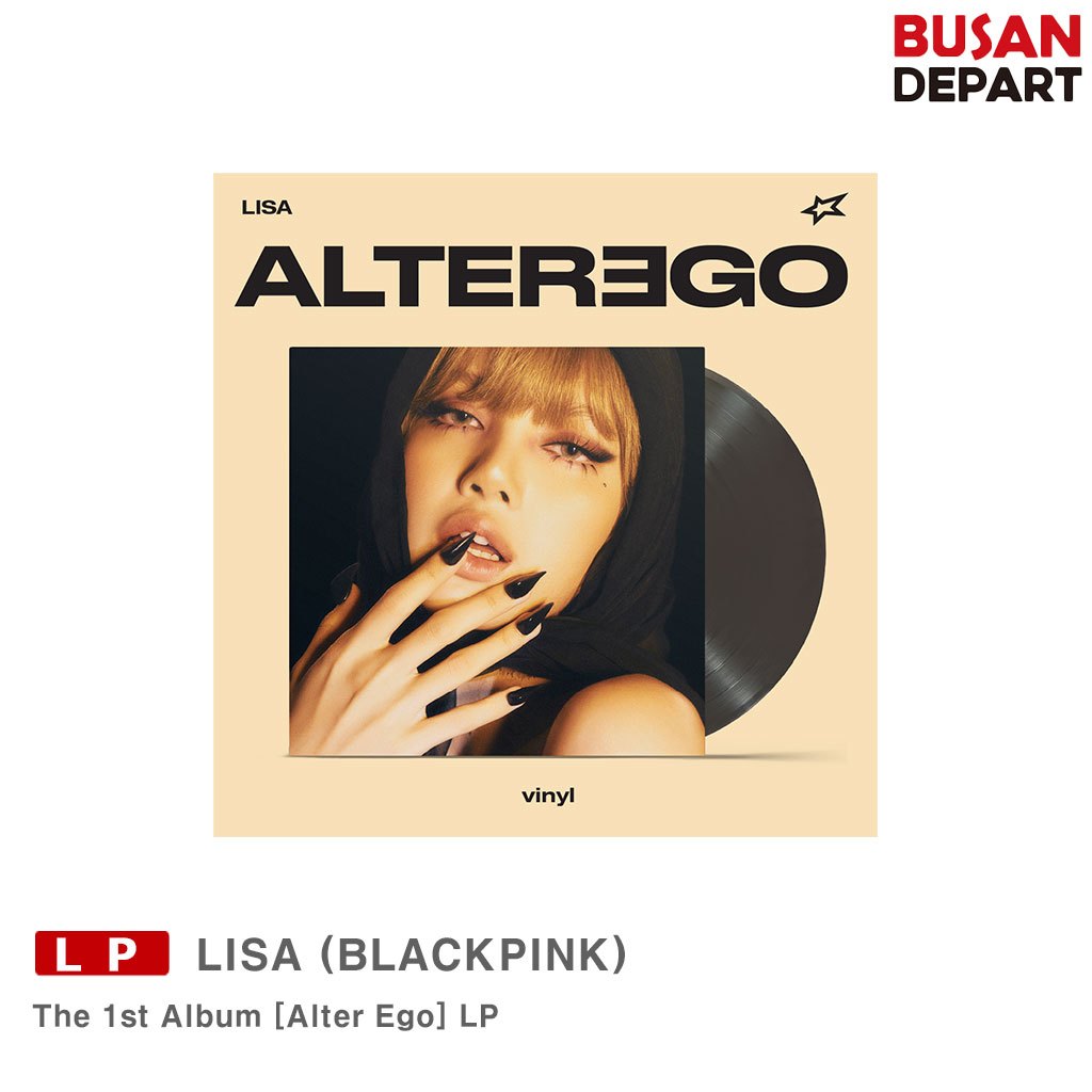 LISA (BLACKPINK) The 1st Album [Alter Ego] LP | Shopee Malaysia