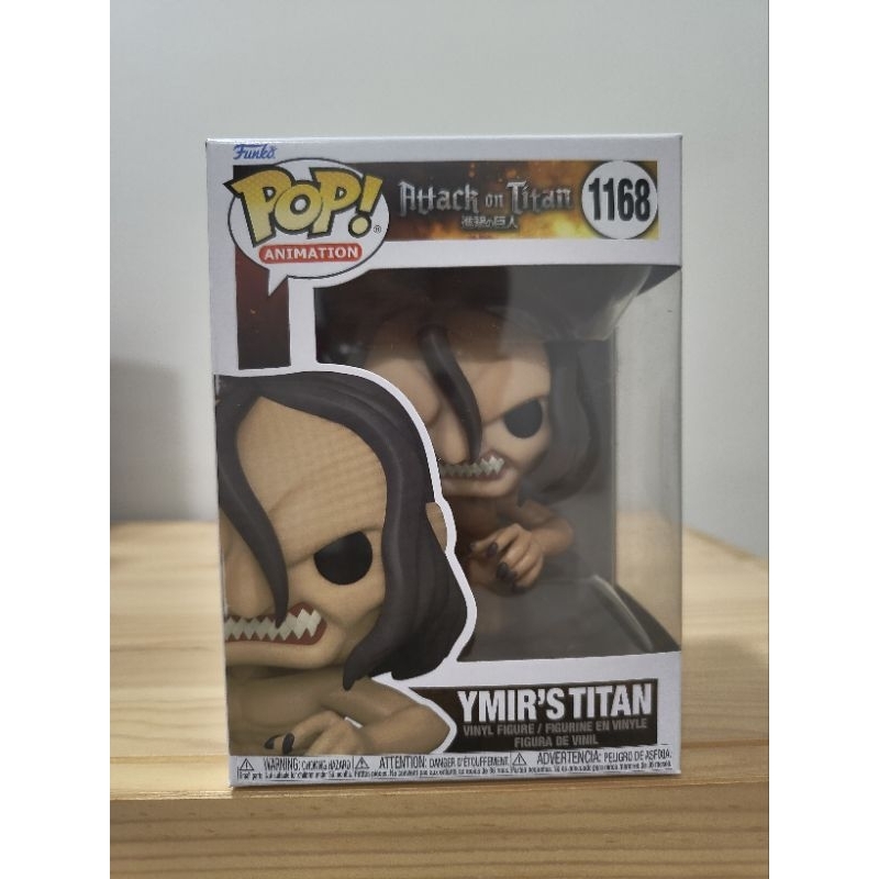 Funko Pop! Animation: Attack On Titan - Ymir's Titan #1168 | Shopee ...