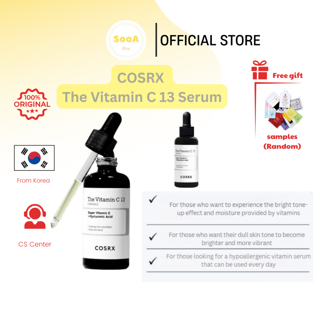 COSRX The Vitamin C 13 Serum 20mL | Shopee Malaysia