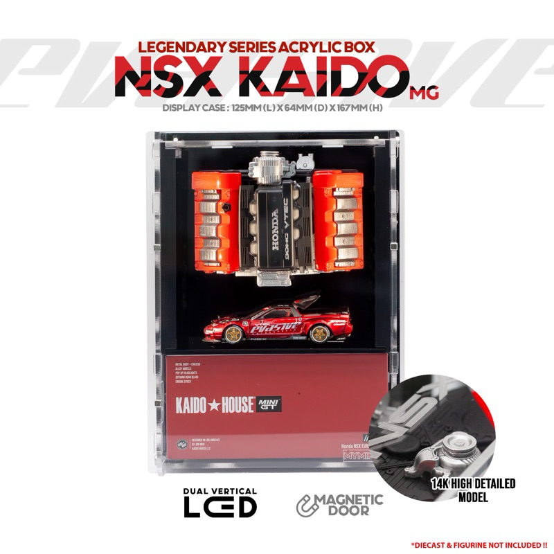 NSK KAIDO HOUSE LEGENDARY ACRYLIC DISPLAY CASE/BOX | Shopee Malaysia