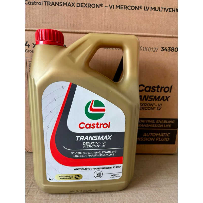 Castrol Transmax ATF DEXRON®-VI MERCON® LV Multivehicle Auto ...