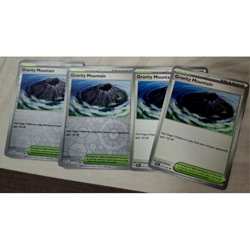 Gravity Mountain (2 RH+2 Normal)- 177/191 [Surging Sparks] | Shopee ...