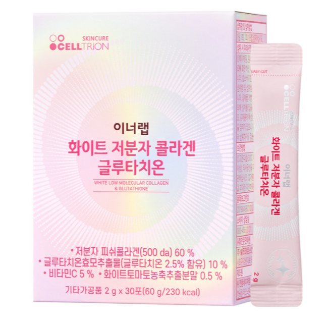 CELLTRION INNERLAB White Low Molecular Collagen Glutathione, 60g, 1ea | Shopee Malaysia