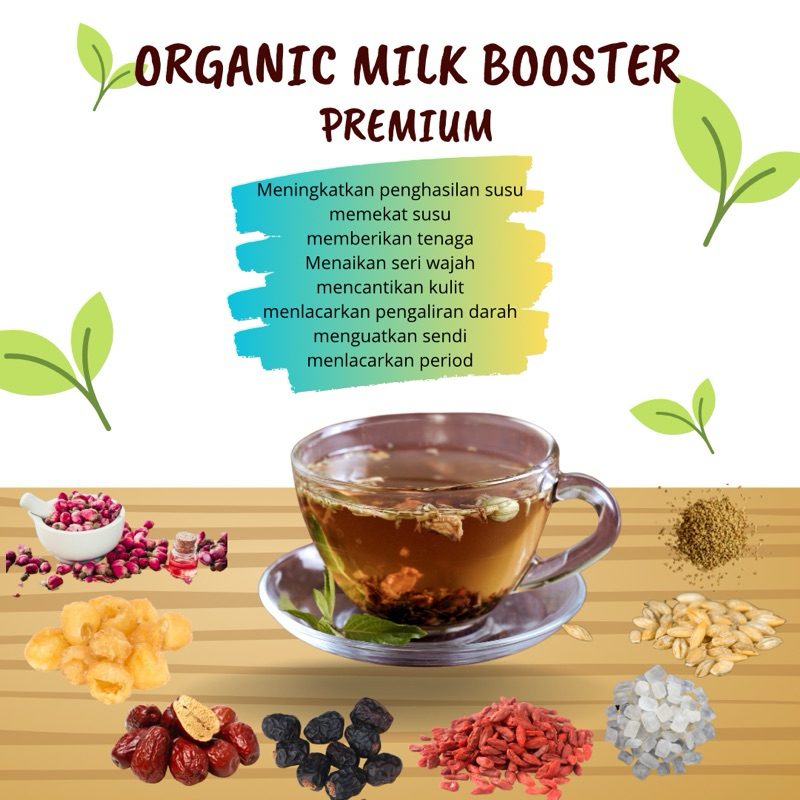 Milk Booster Organic Premium Mini Pack | Shopee Malaysia