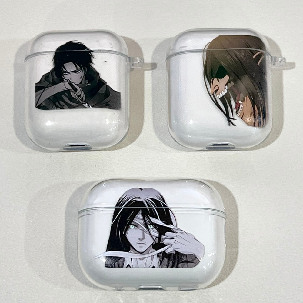 Attack on Titan AirPods Case – Compatible with AirPods 4th Gen, Pro ...