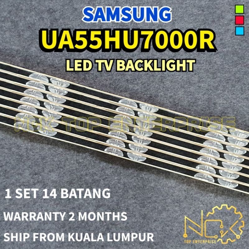 SAMSUNG UA55HU7000R TV LED BACKLIGHT BARU READY STOCK UA55HU7000 ...
